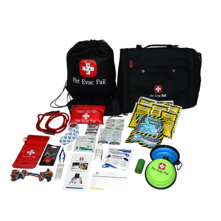 Pet Emergency Kit - Ultimate Small Dog with Carrier - Pet Evac Pak